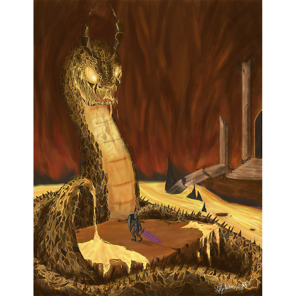 Grasp Of The Lava Snake_